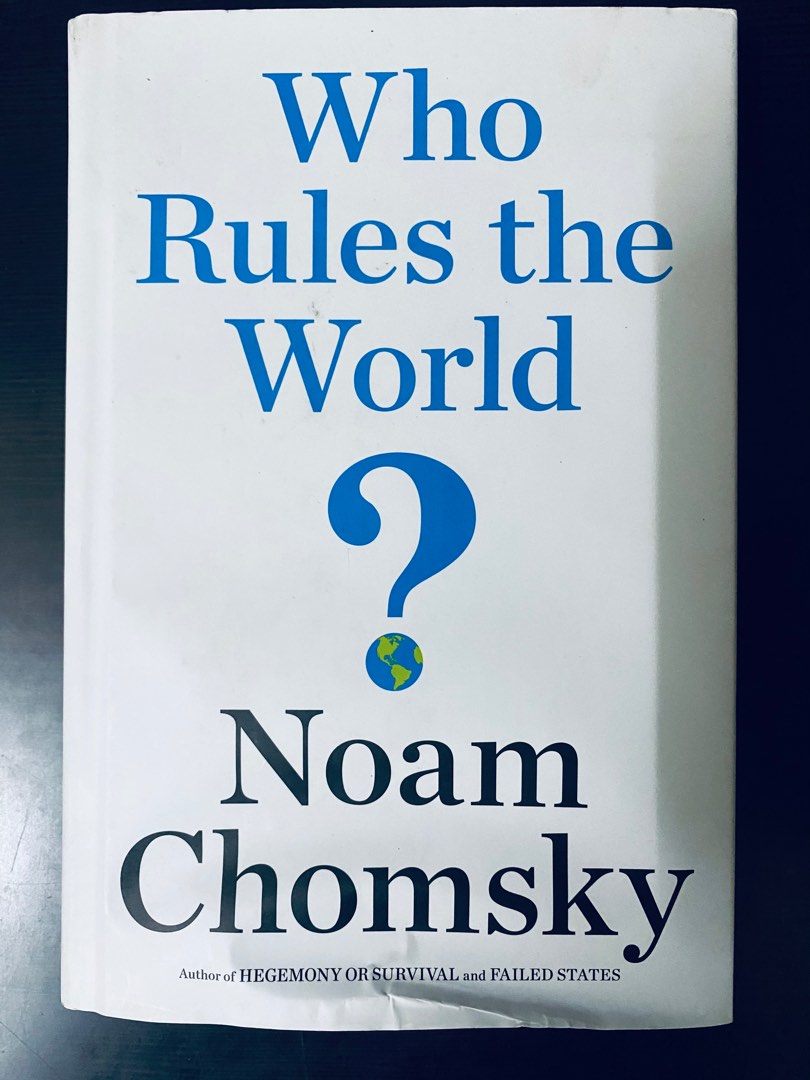 Who Rules the World?, Noam Chomsky, Hobbies & Toys, Books & Magazines ...