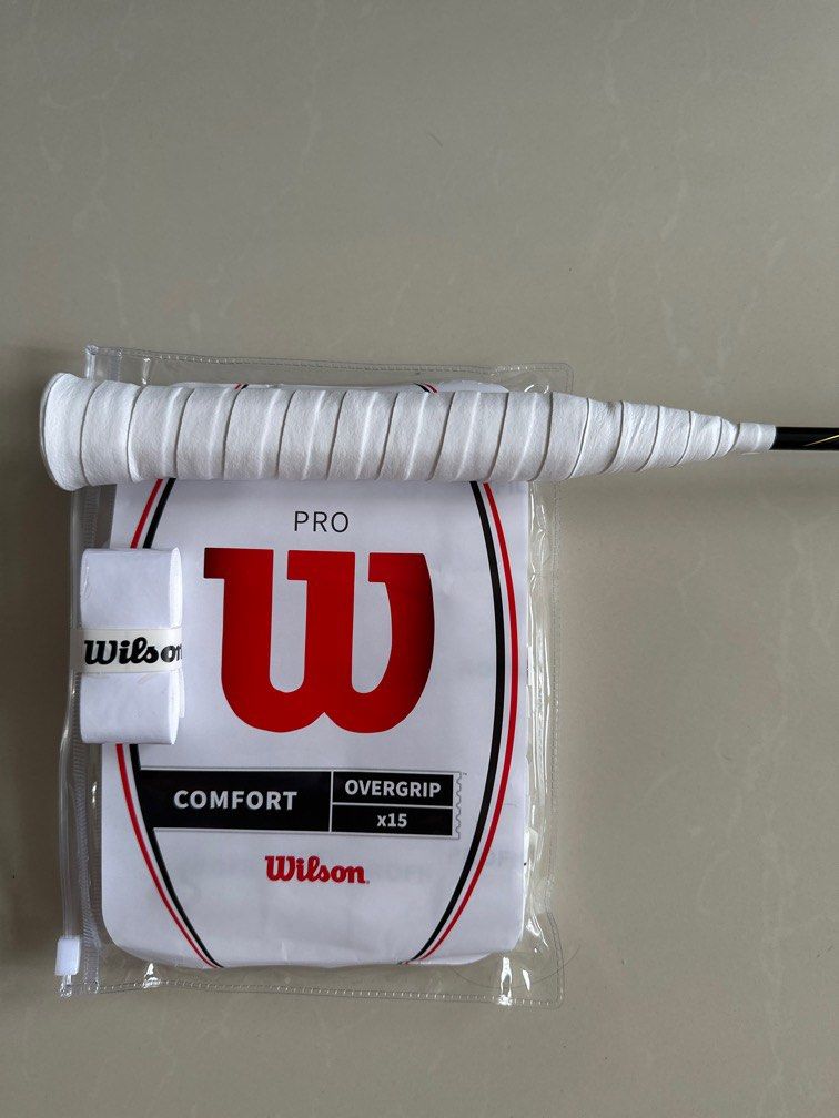 Wilson Premium Badminton / Tennis / Squash Grip (Better than Yonex ...