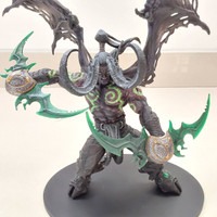 WORLD OF WARCRAFT FIGURE ILLIDAN STORMRAGE DEMON FORM TERRORBLADE, Toys ...