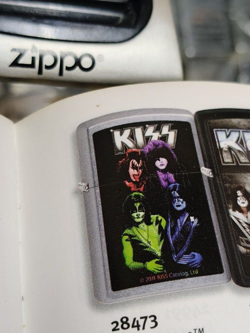 Zippo lighter kiss band, Hobbies & Toys, Collectibles & Memorabilia ...