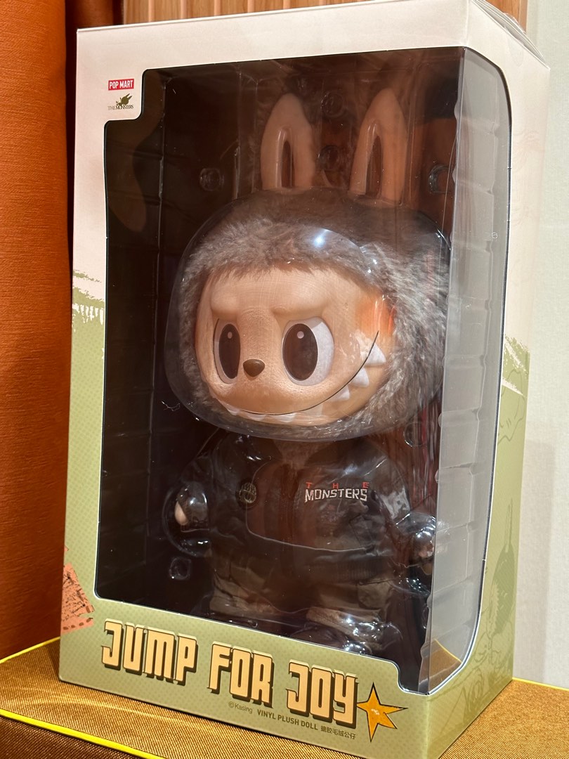 出坑平放 Labubu Jump For Joy Popmart, 興趣及遊戲, 玩具 & 遊戲類 - Carousell