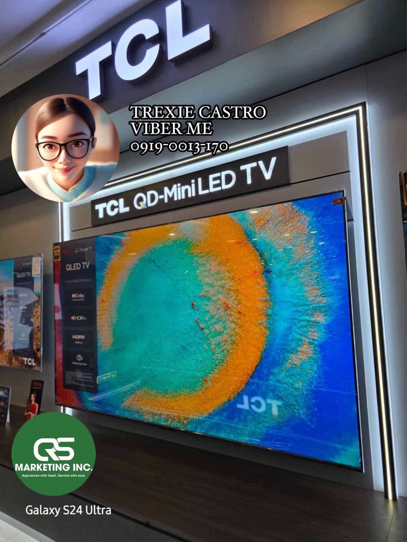 ️ TCL QLED 2024 MODEL GOOGLE TV 98C655 , TCL 98C755 4K QLED MINI LED ️ ...