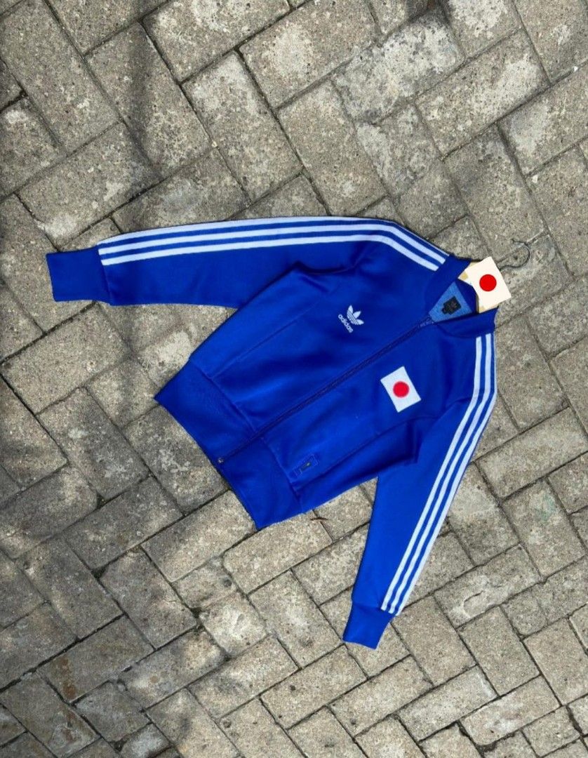 adidas original Japan Nippon World Cup Jacket, Olah Raga, Perlengkapan ...