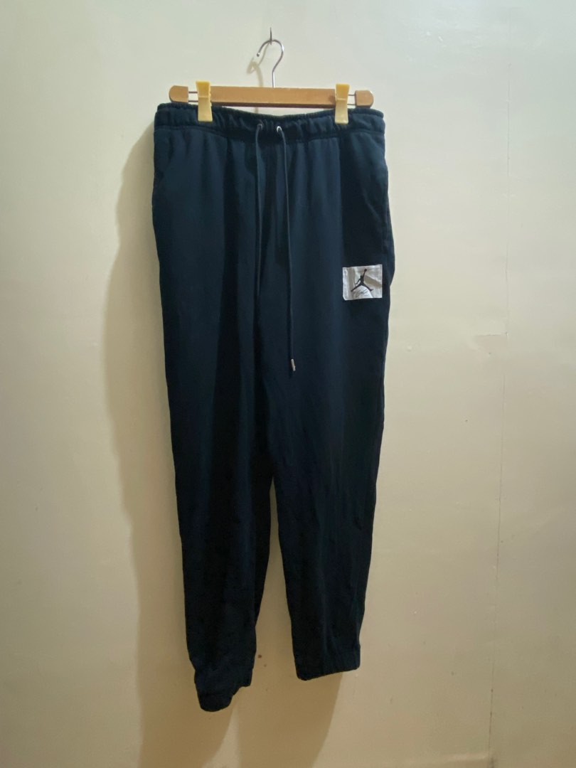 Air Jordan Flight box logo, Men's Fashion, Bottoms, Joggers on Carousell