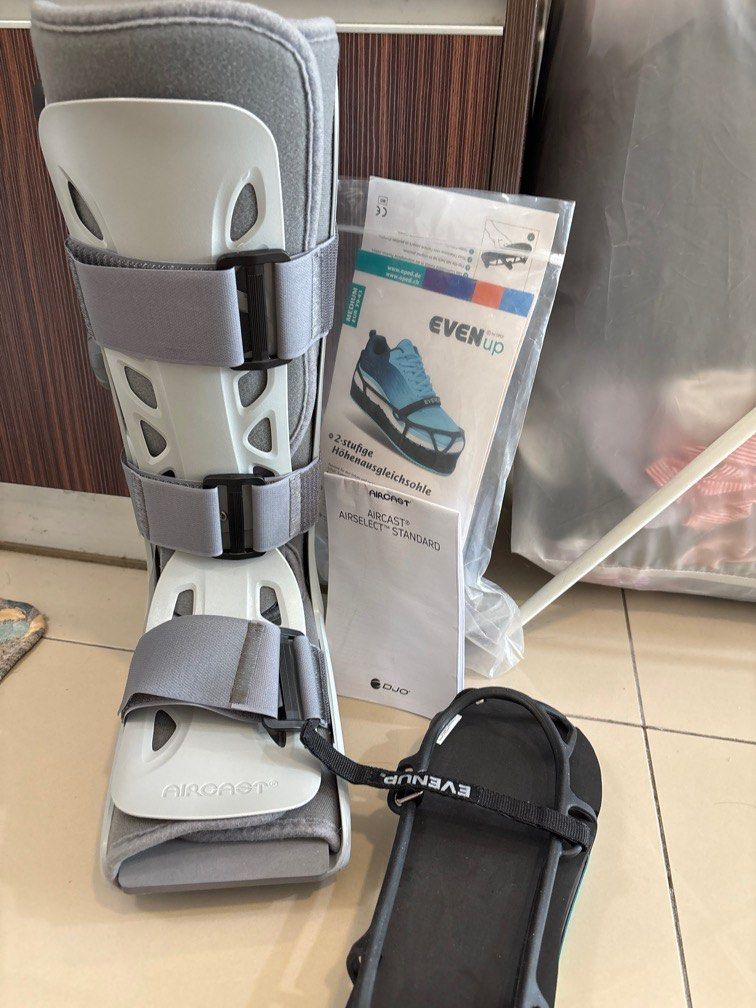 Aircast Leg Brace, Health & Nutrition, Assistive & Rehabilatory Aids ...