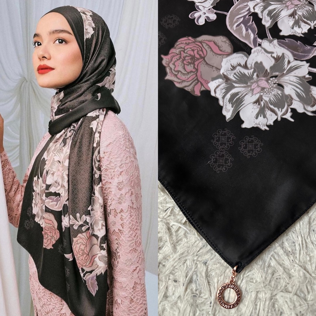 Alhumaira Citra Dewi Tampuk Manggis (Shawl), Women's Fashion, Muslimah ...
