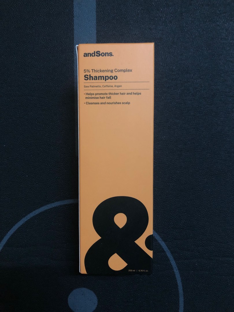 andSons Anti Hair Loss Saw Palmetto Caffeine Shampoo (200ml), Beauty ...