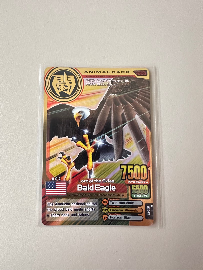 Animal Kaiser Plus Bald Eagle Ver 1, Hobbies & Toys, Toys & Games on ...