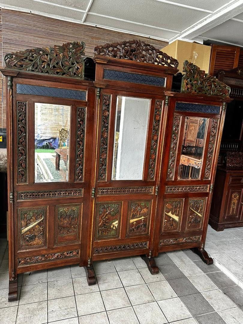 Antique peranakan Display, Furniture & Home Living, Furniture, Shelves ...