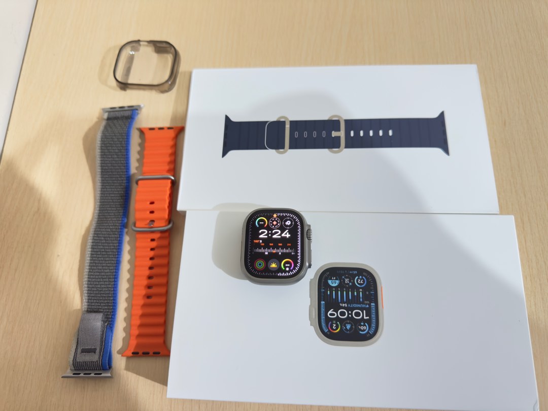 Apple watch Ultra 2 with Blue ocean band, Mobile Phones & Gadgets ...