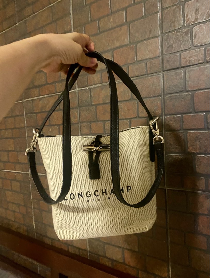 Authentic LONG CHAMP BUCKET BAG, Women's Fashion, Bags & Wallets, Cross ...
