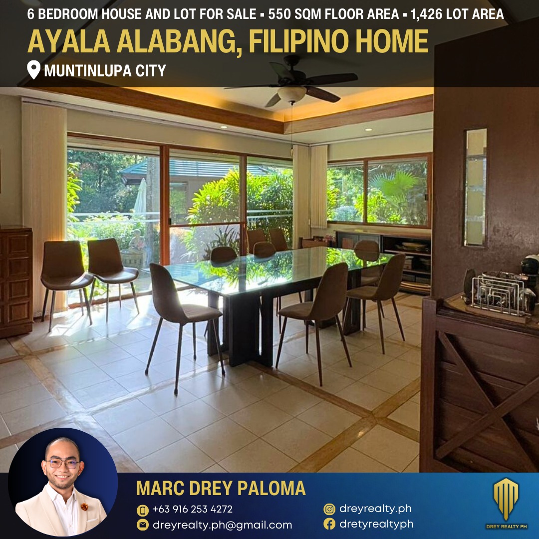 Ayala Alabang Filipino Homes, Muntinlupa City, Corner Lot 2 Storey ...