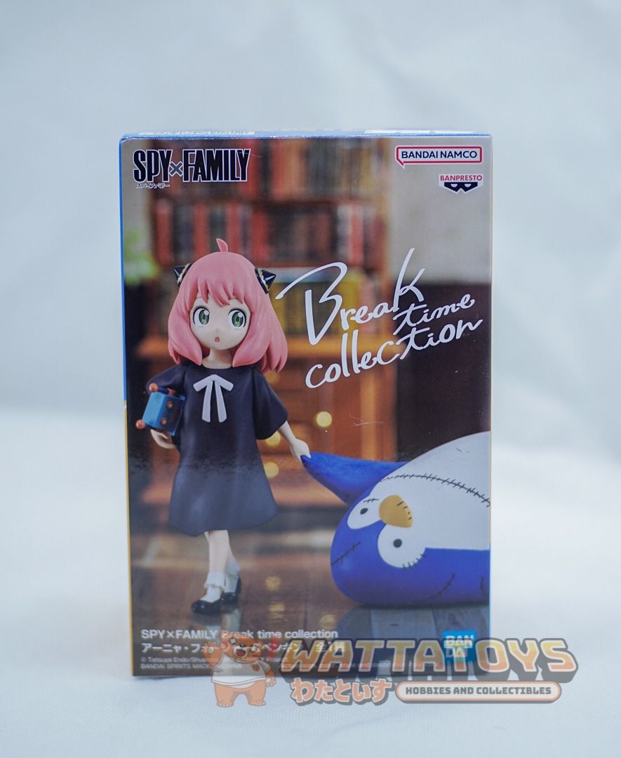 Banpresto - Spy x Family Break Time Collection - Anya forger & Penguin ...