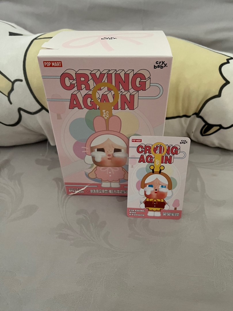crybaby popmart bee, Toys & Collectibles, Lainnya di Carousell