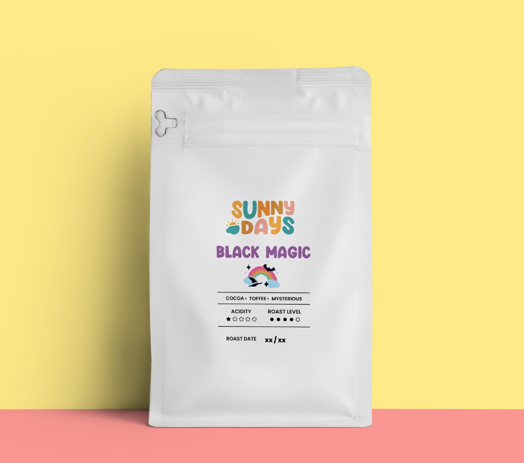 Black Magic Coffee Beans | Sunny Days Coffee, Food & Drinks, Beverages ...