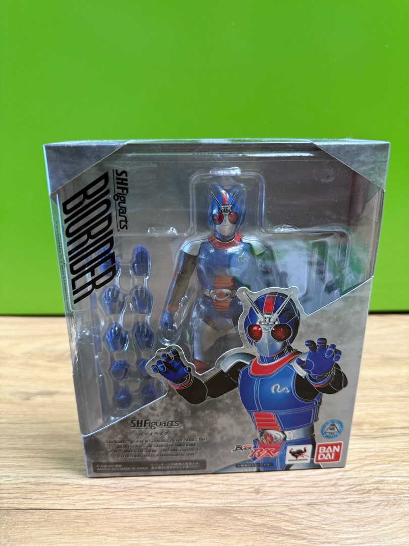 幪面超人black rx 生體 Bio Rider SHF, 興趣及遊戲, 玩具 & 遊戲類 - Carousell