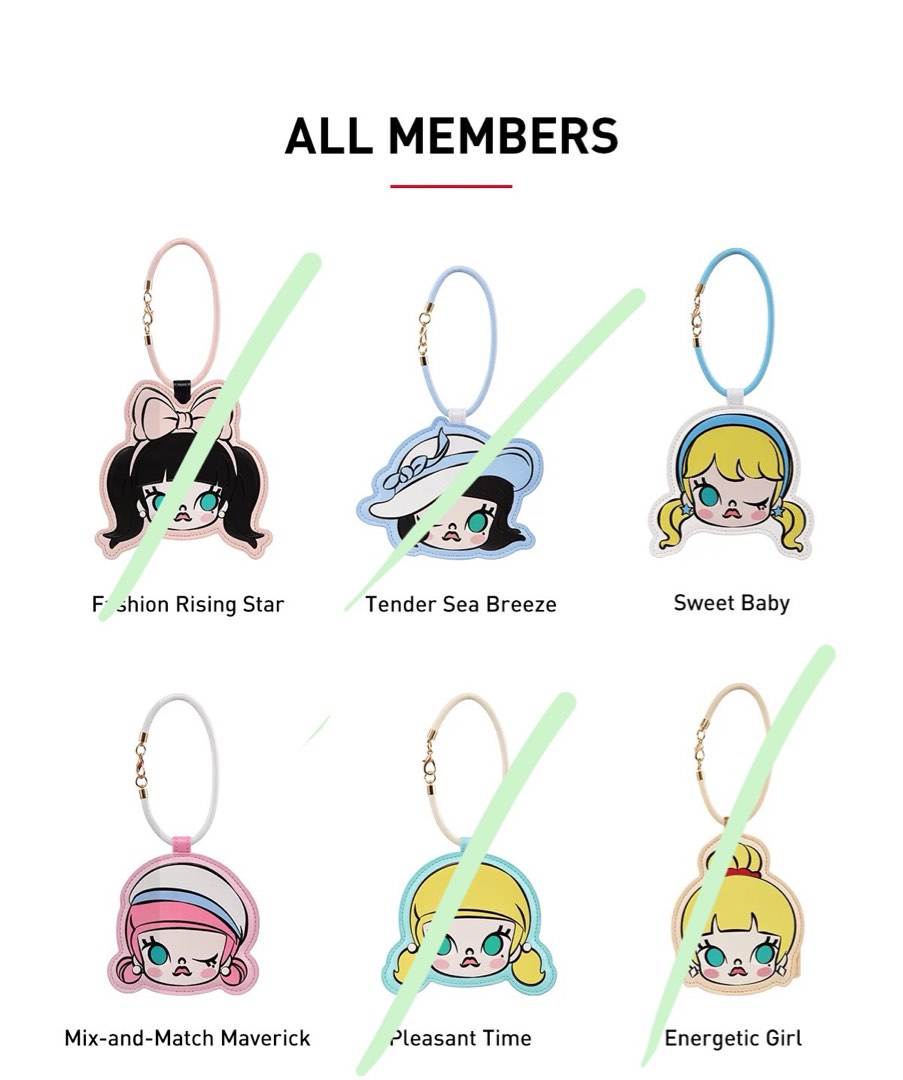 [BNIF] MIX AND MATCH & SWEET BABY! MOLLY Daily Look Series Cardholder ...