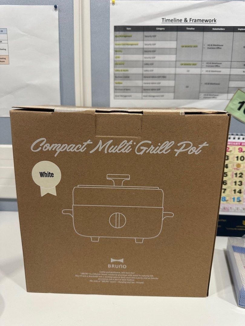 Bruno Compact Multi Grill Pot, TV & Home Appliances, Kitchen Appliances ...