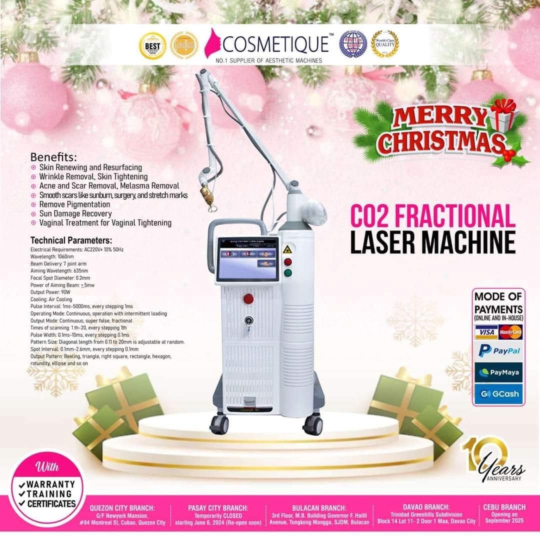 C02 FRACTIONAL LASER MACHINE, Beauty & Personal Care, Face, Face Care ...