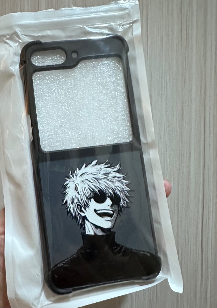 case samsung Z flip 5 gojo satoru black - casing z flip new, Telepon ...