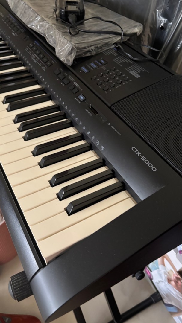 CASIO CTK-5000 Keyboard, Hobbies & Toys, Music & Media, Musical Instruments on Carousell