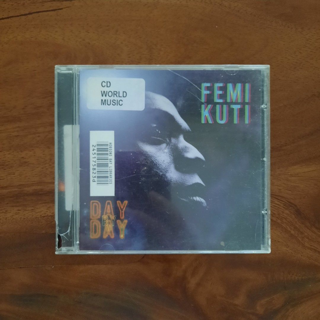 CD Femi Kuti - Day By Day, Hobbies & Toys, Music & Media, CDs & DVDs on ...