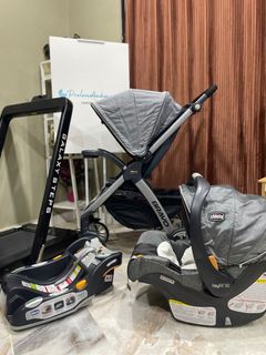 Chicco Bravo Stroller and Keyfit 30 carrier and carseat, Babies & Kids ...
