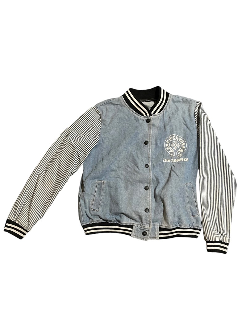 Chrome hearts varsity jacket, Men's Fashion, Coats, Jackets and ...