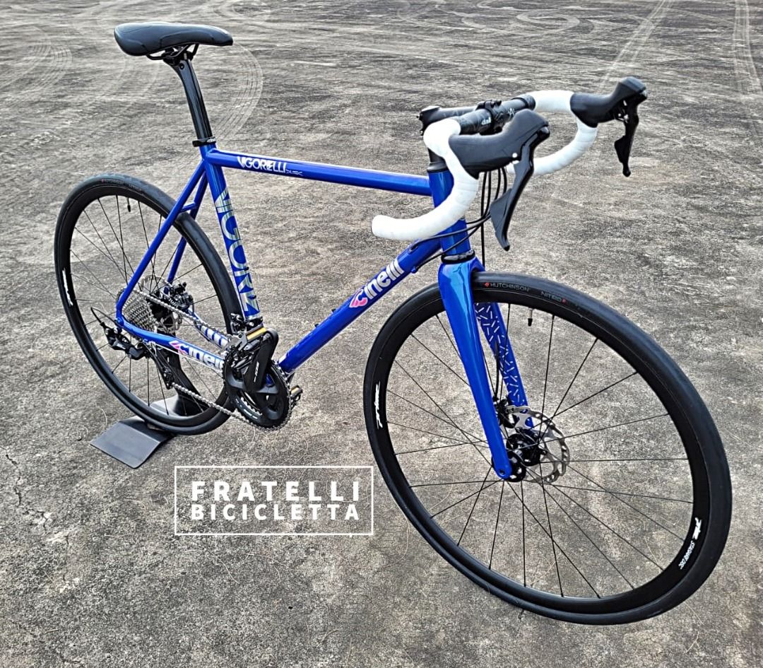 Cinelli Vigorelli Road Disc - Special Brilliant Blue Chromoly Steel ...