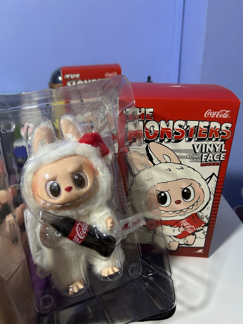 Coca Cola labubu v3, Hobbies & Toys, Toys & Games on Carousell