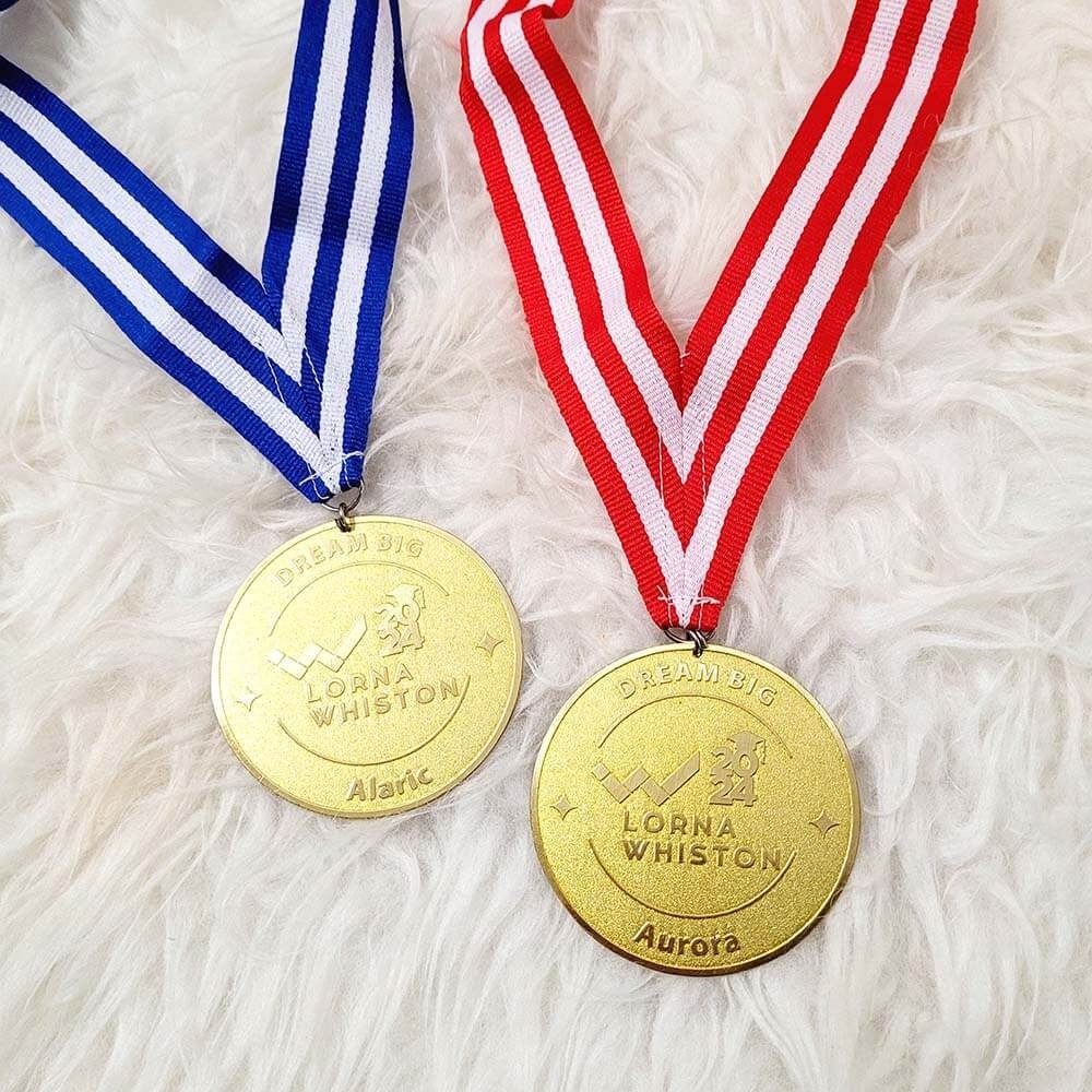 Custom Gold Medals – Premium Brass Engraving - Graduation / Corporate ...