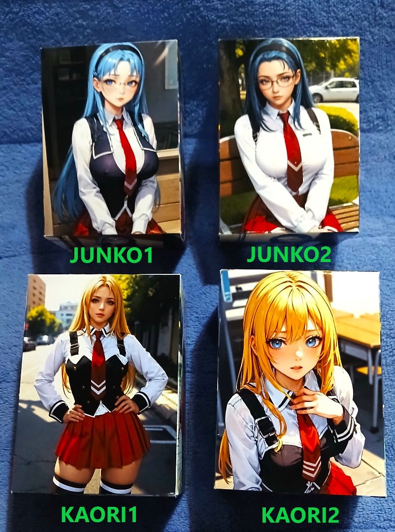 CWT Card Deck Box Bible Black Junko Mochida Kaori Saeki Waifu Art, Hobbies & Toys, Stationary ...
