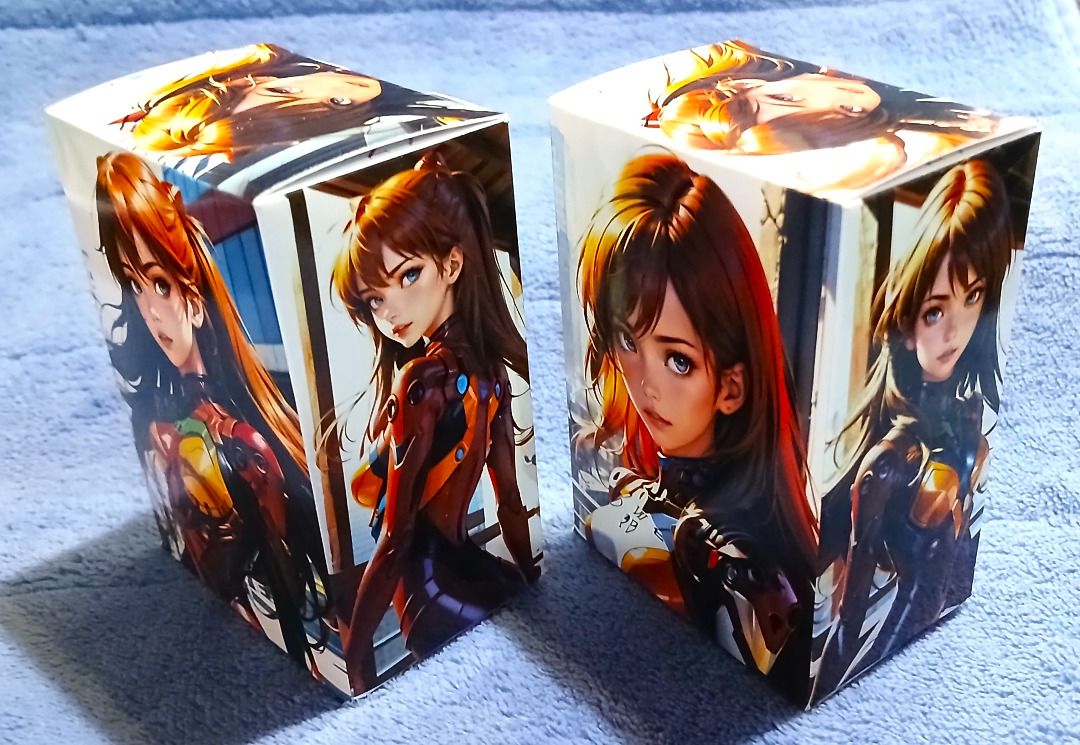 CWT Card Deck Box Neon Genesis Evangelion Asuka Langley Soryuu Rei ...