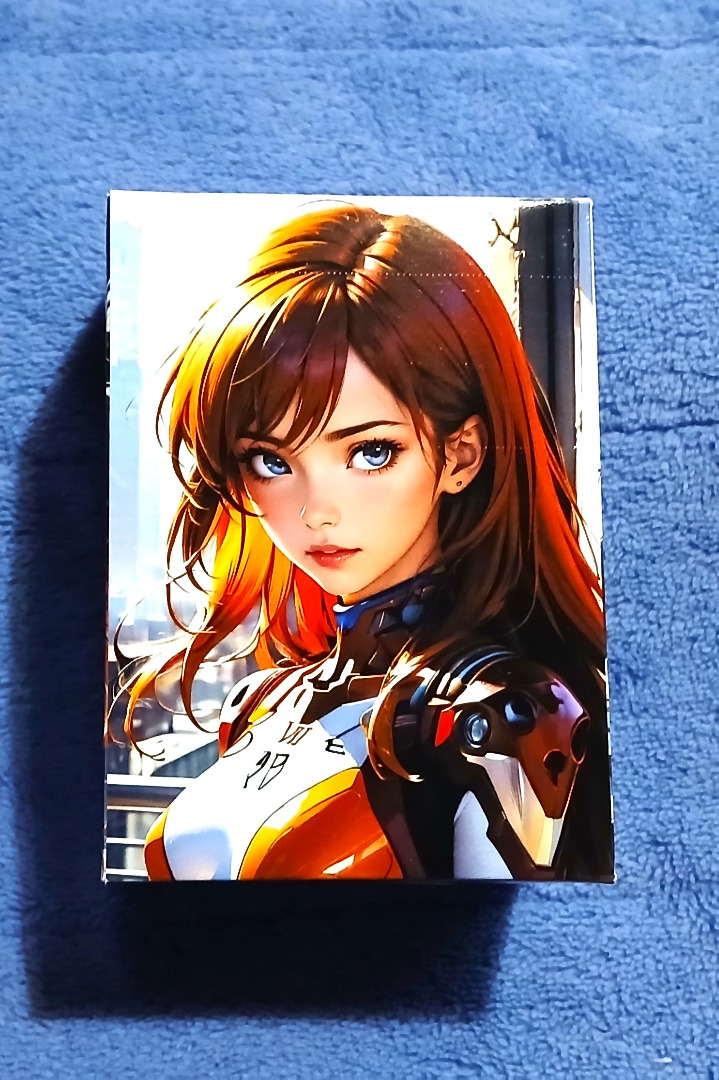 CWT Card Deck Box Neon Genesis Evangelion Asuka Langley Soryuu Rei Ayanami Alternate Art ...