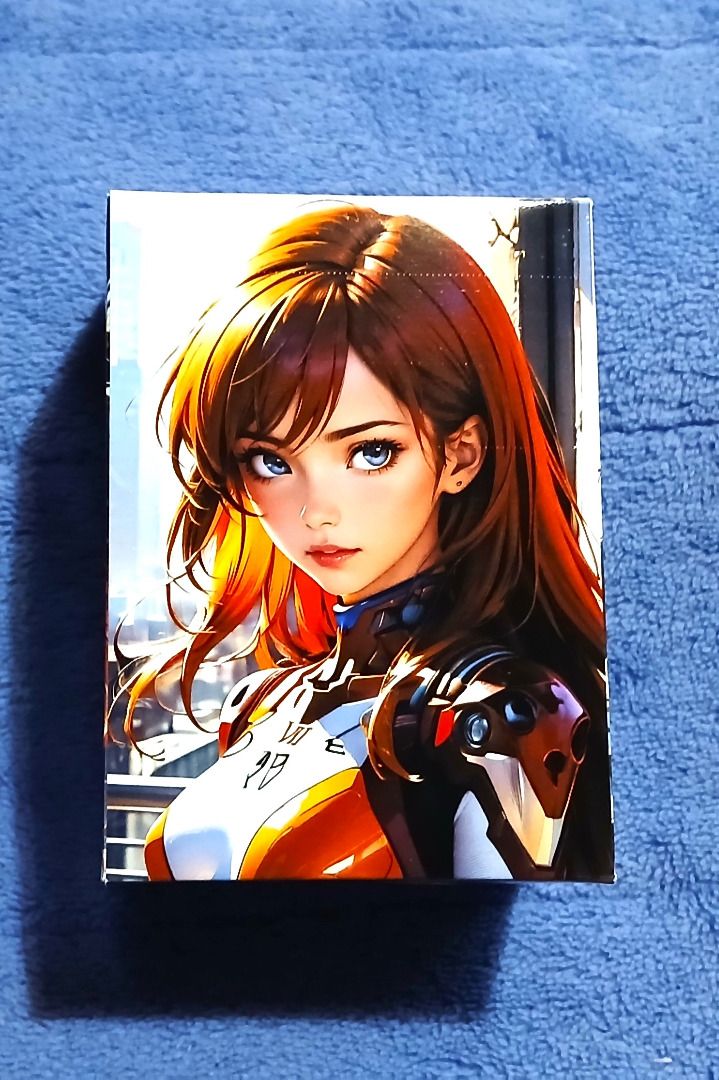 CWT Card Deck Box Neon Genesis Evangelion Asuka Langley Soryuu Rei Ayanami Alternate Art ...