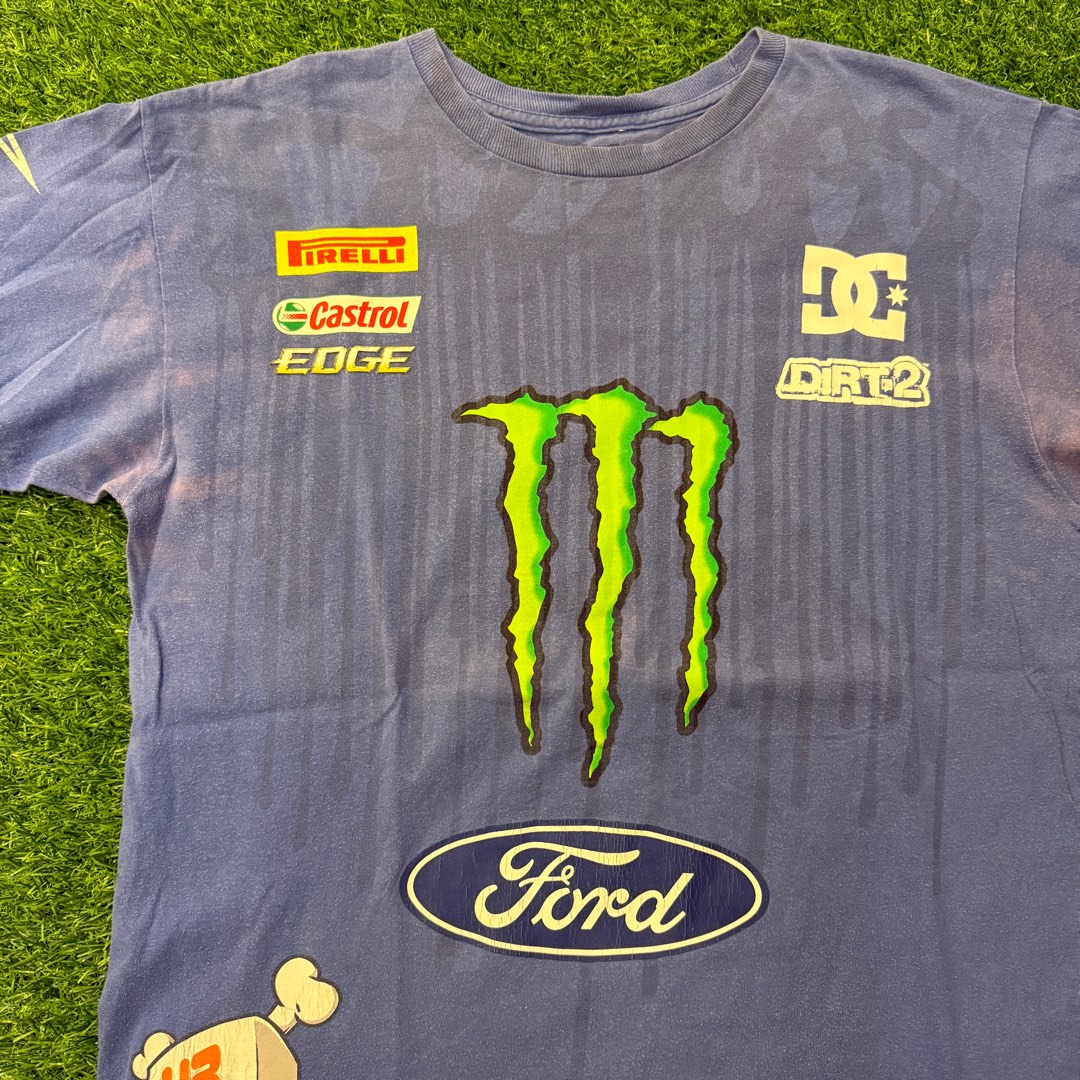 DC Shoes Block 43 Monster Energy Ford Sponsorships Jersey Racing Shirt ...