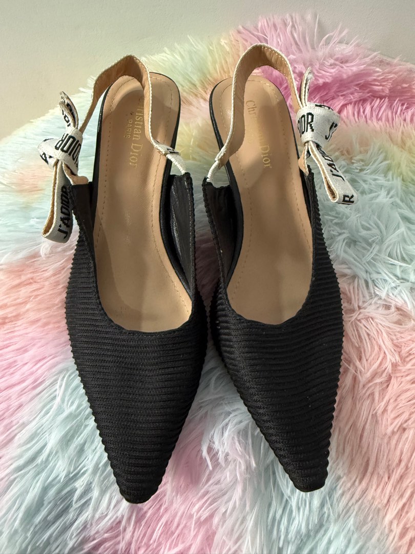 Dior kitten heels, Women's Fashion, Footwear, Heels on Carousell