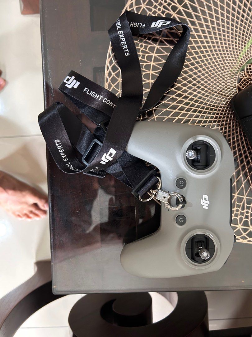 DJI FPV RC 3 with DJI lanyard, Photography, Drones on Carousell