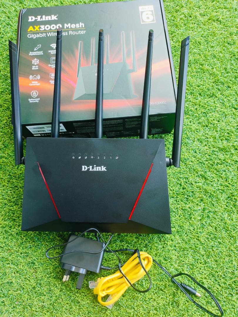 Dlink Wifi 6 Router Computers And Tech Parts And Accessories Networking On Carousell