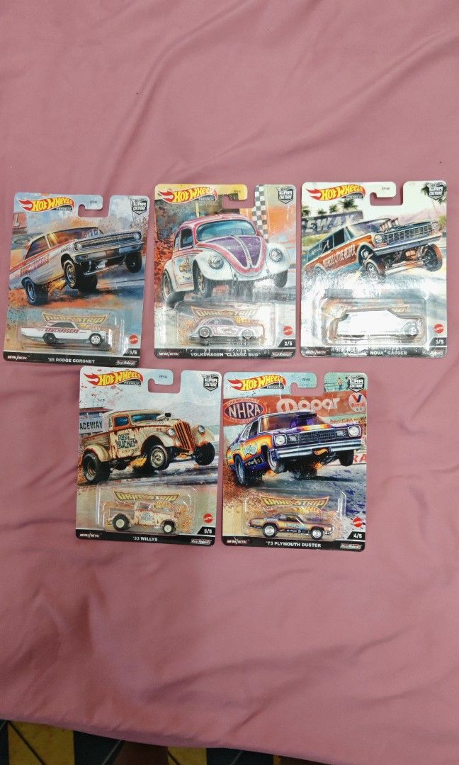 Drag Strip Demons Hotwheels, Hobbies & Toys, Toys & Games on Carousell