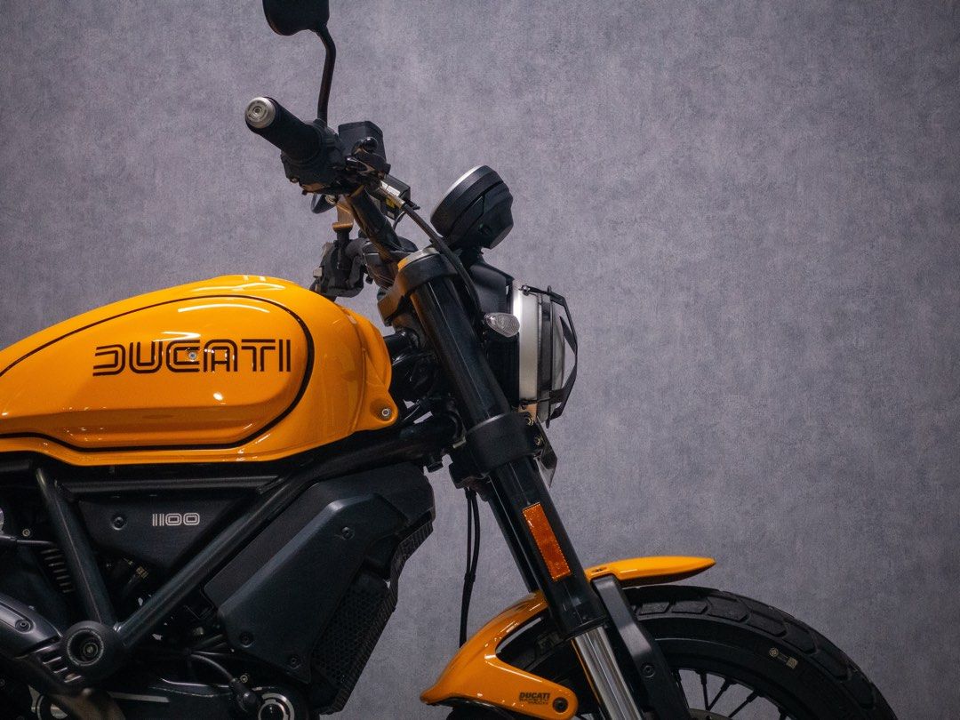 Ducati Scrambler 1100 Tribute Pro, Motorcycles, Motorcycles for Sale, Class 2 on Carousell