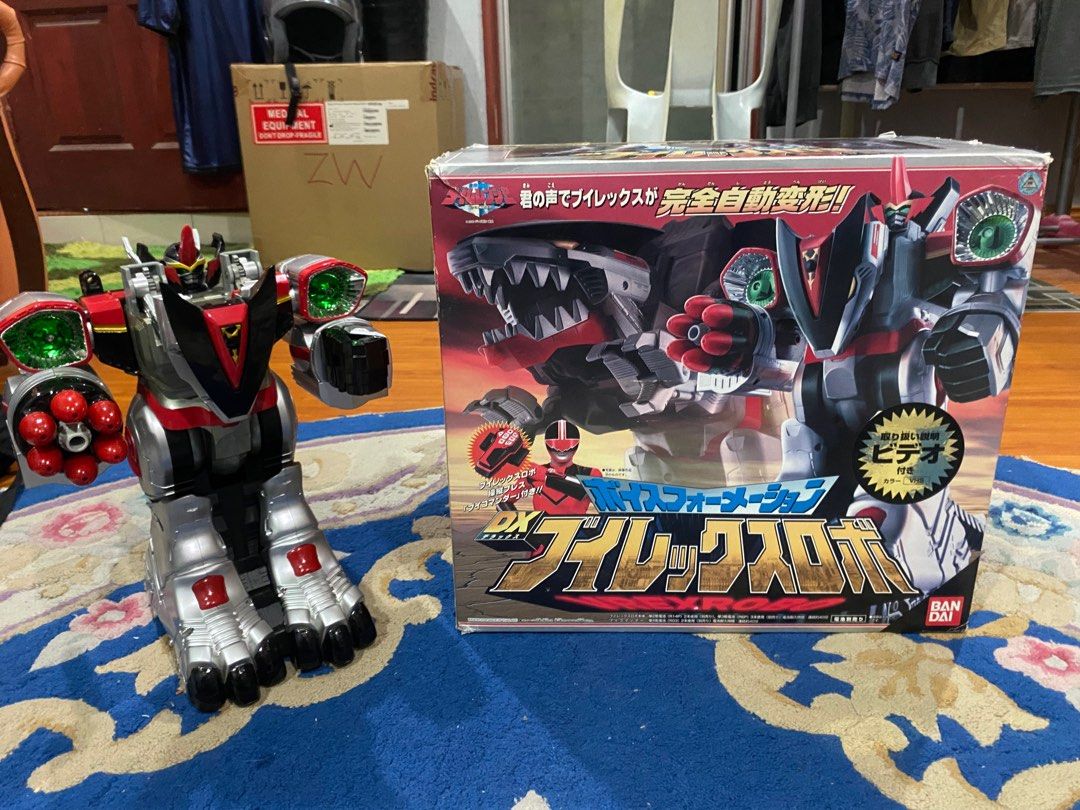 DX V-Rex Robo Mirai Sentai Timeranger Power Rangers Time Force, Hobbies ...