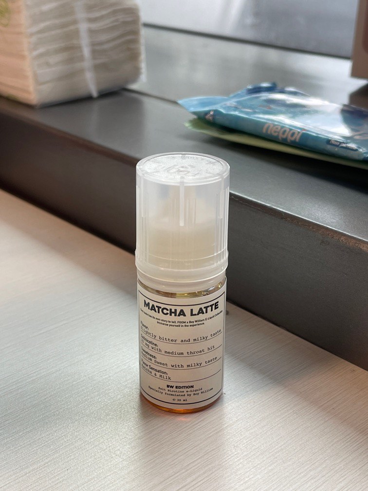 FOOM x Boy William Matcha Latte Liquid, Serba Serbi, Others di Carousell