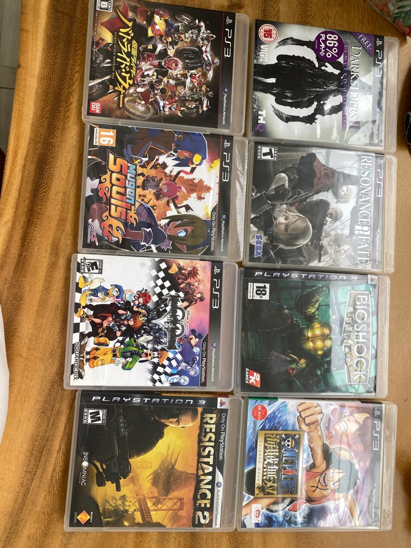 Game ps3 Harga satuan @55rb take all 400rb, Video Game, Konsol di Carousell