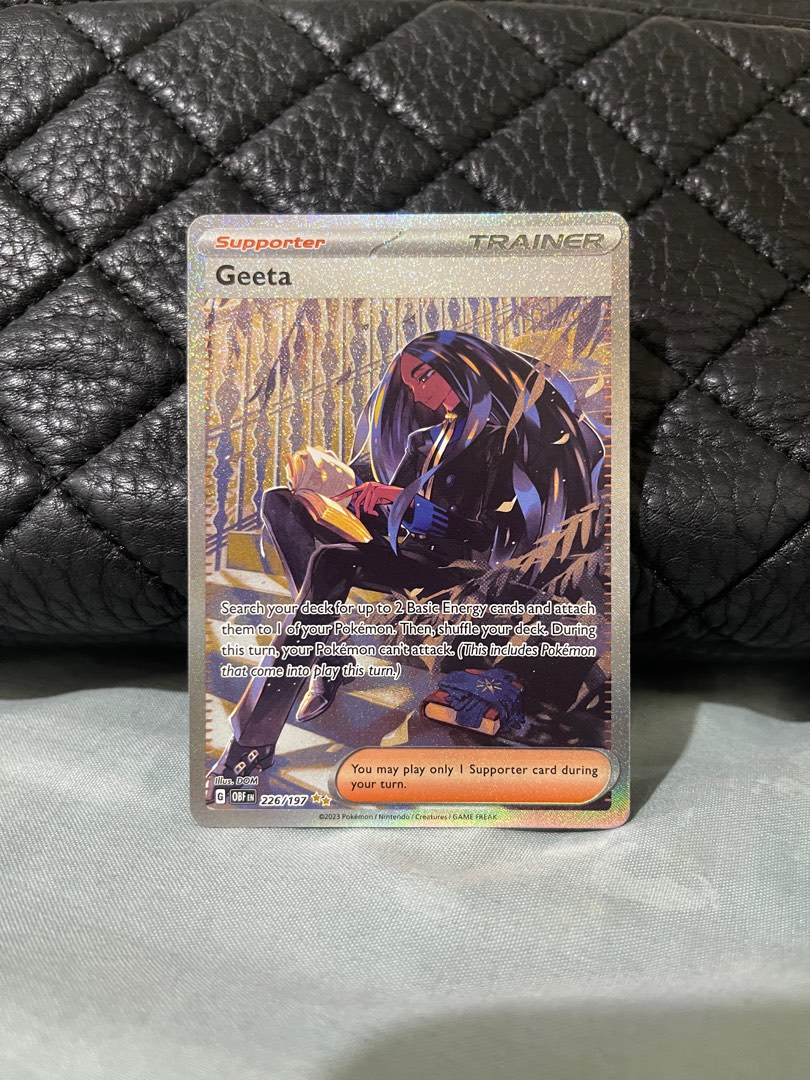 Geeta Pokemon card, Hobbies & Toys, Toys & Games on Carousell