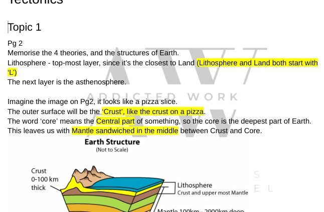 Geography O level Mnemonic and Memory shortcut, Hobbies & Toys, Books ...
