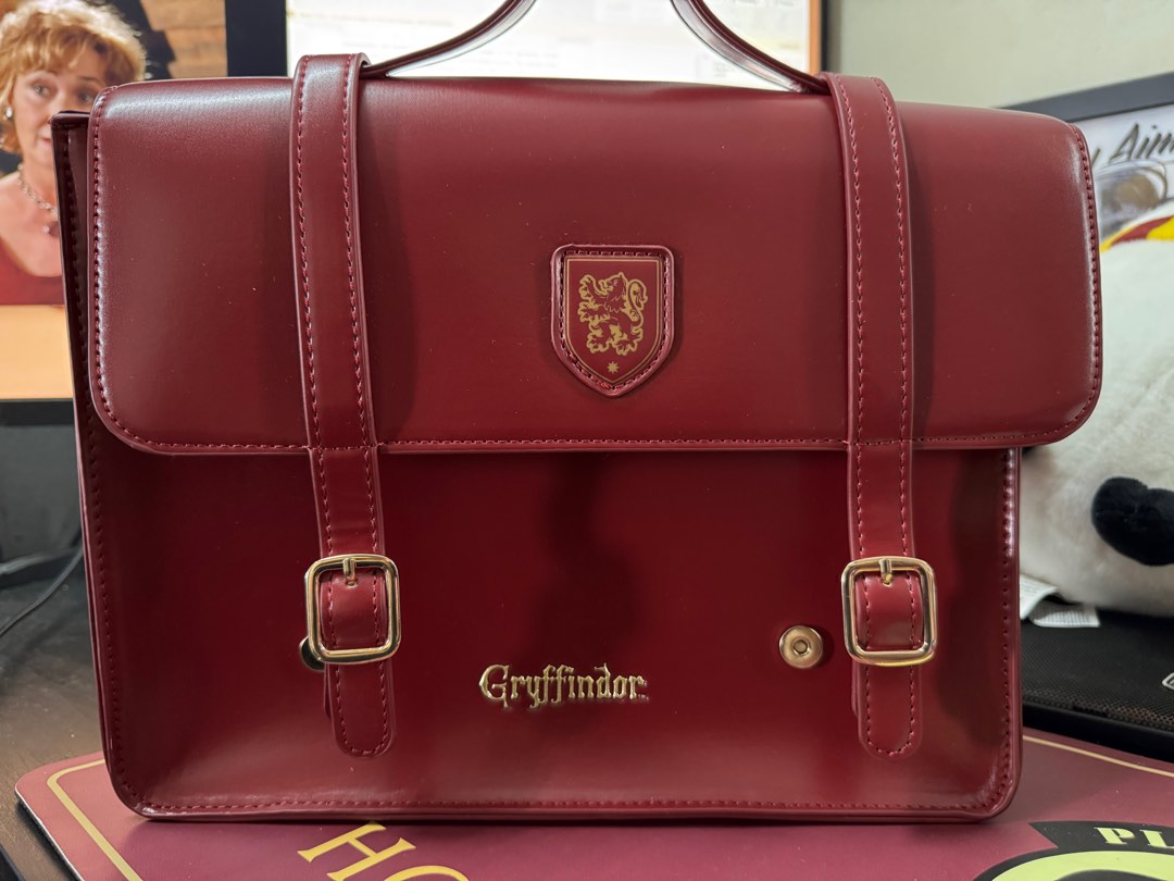 Harry Potter x Miniso Backpack Gryffindor Red, Luxury, Bags & Wallets ...