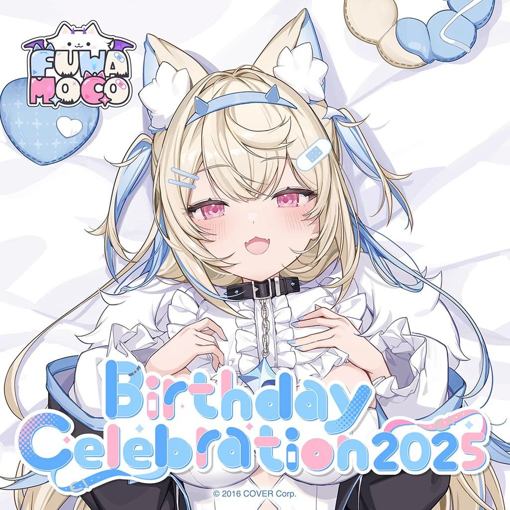 [Hololive] Fuwamoco(Fuwawa & Mococo) Limited Edition Birthday ...
