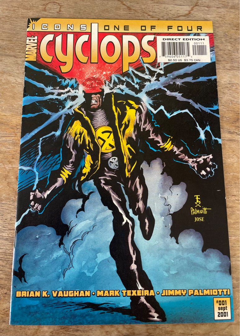 Icons: Cyclops #1 (X-Men) - Marvel Comics, Hobbies & Toys, Books ...