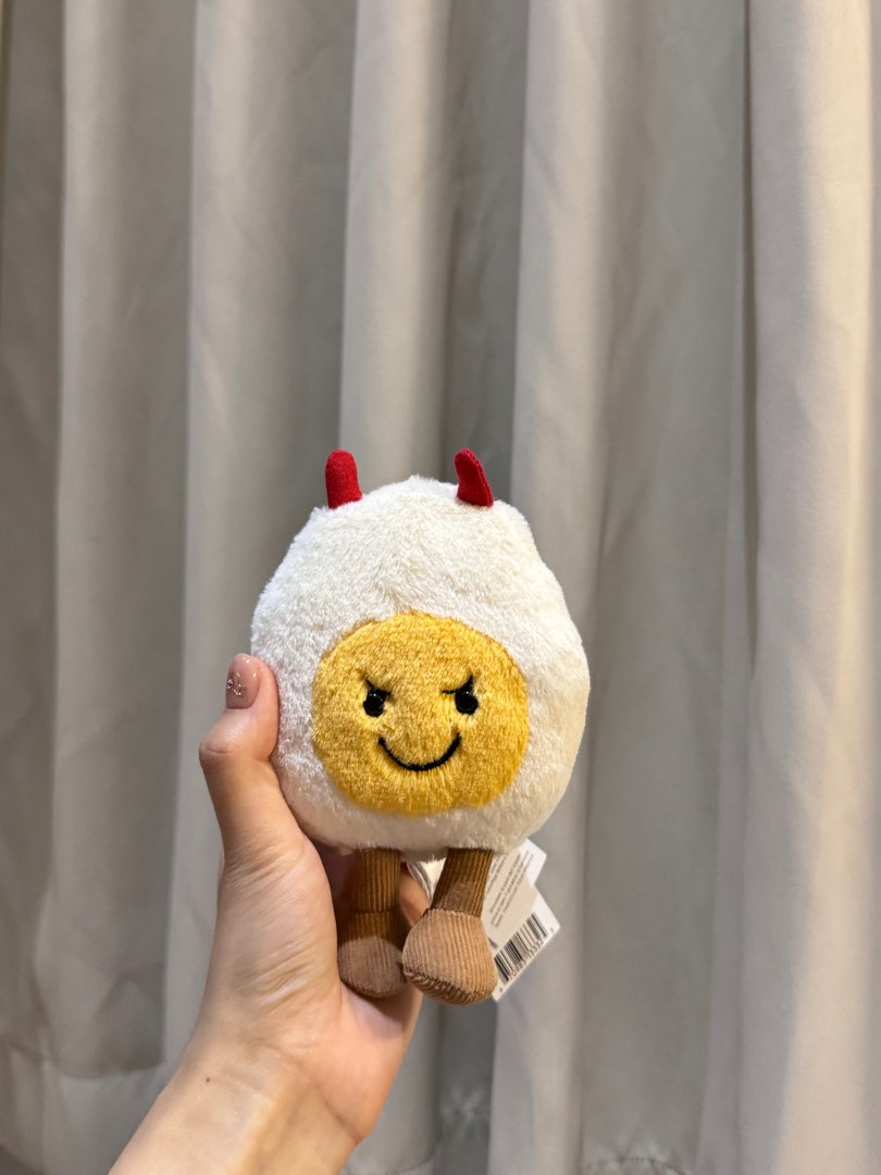 Jellycat amuseable deviled egg, Hobbies & Toys, Toys & Games on Carousell